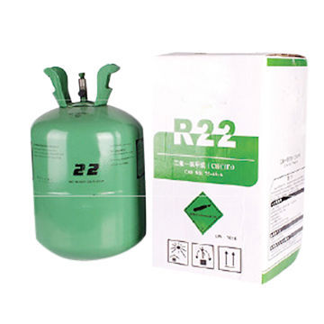R22 Refrigerant Gas With High Purity, 13.6kg/30lbs, High Quality R22 Refrigerant Gas With High ...