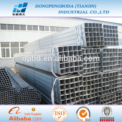 Steel Structure Galvanised Rectangular Profile Pipe, High Quality Steel ...