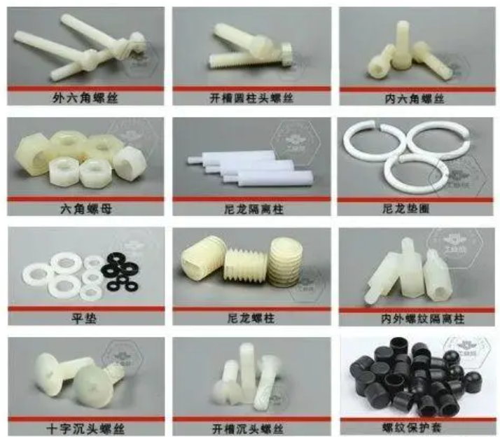 Learn about the characteristics of plastic screw materials and Application