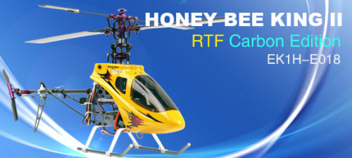 Esky Honeybee King Ii Mini Electric Rc Helicopter, Carbon And Alu ...