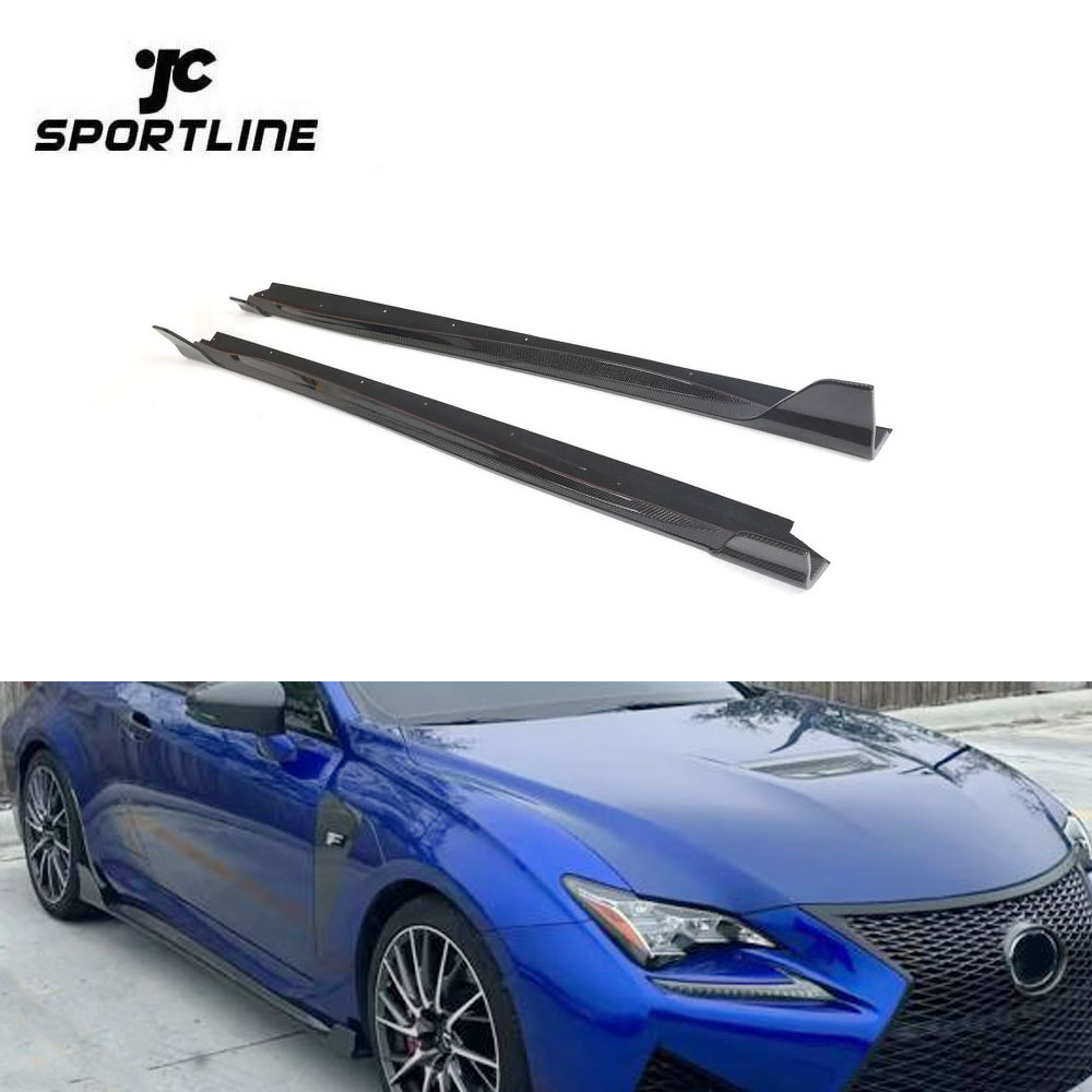 กระโปรงด้านข้างคาร์บอนไฟเบอร์และสปอยเลอร์สำหรับ Lexus Rcf/rc F (2015 ...