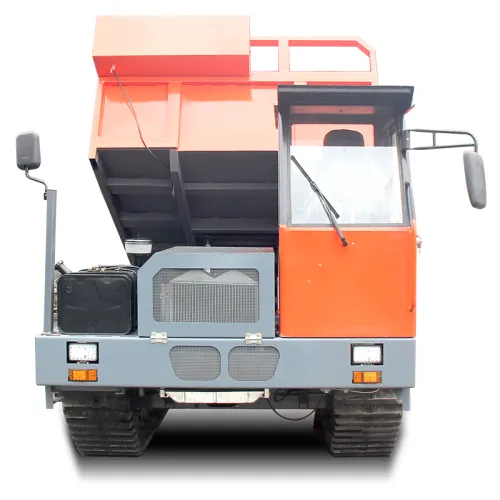 6ton Diesel Engine Dumper Truck Crawler Dumper With Rubber Track, High ...