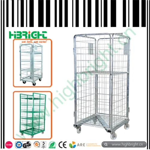 Warehouse Storage Laundry A Frame Roll Cage, High Quality Warehouse ...