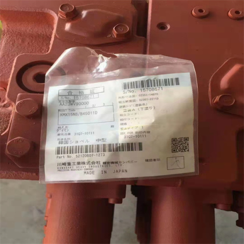Hyundai Excavator Hx300l Main Valve Assy 31q7-10111/31q710111, High ...