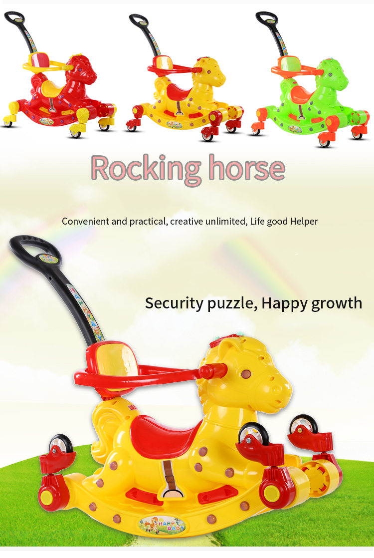 Lovey Animal Rocking Horse Toy For Baby Swing: A Perfect Companion For ...