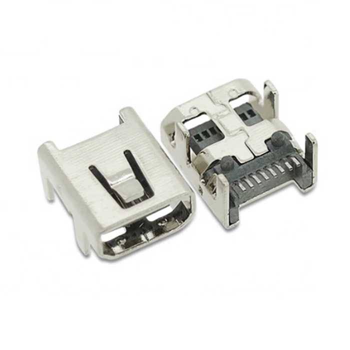 8P Receptacle SMT Mini USB Socket China Manufacturer