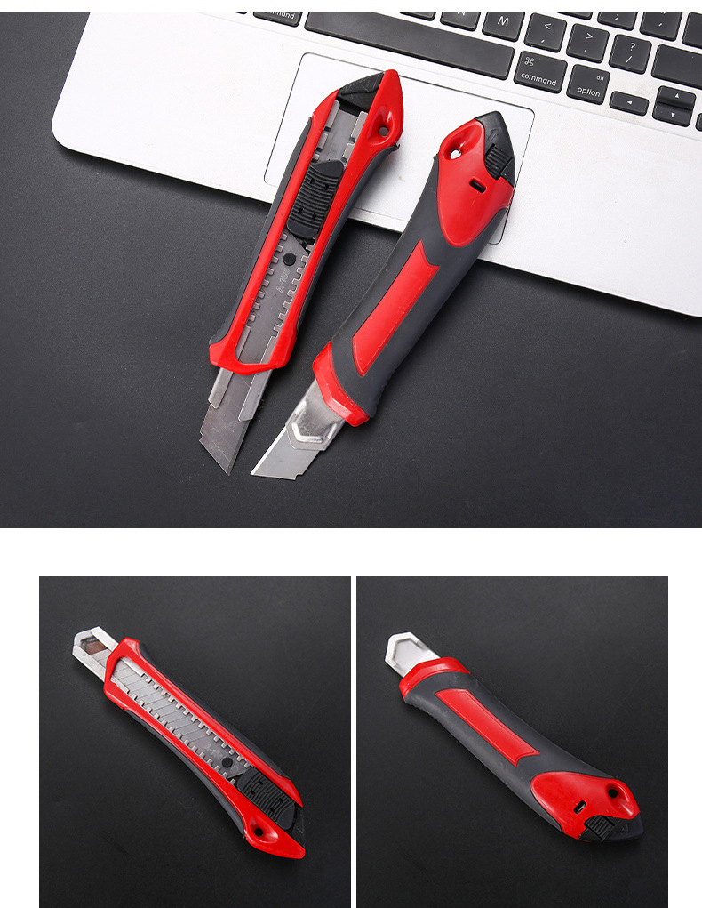 18 Mm Three Blades Utility Knife, High Quality 18 Mm Three Blades ...