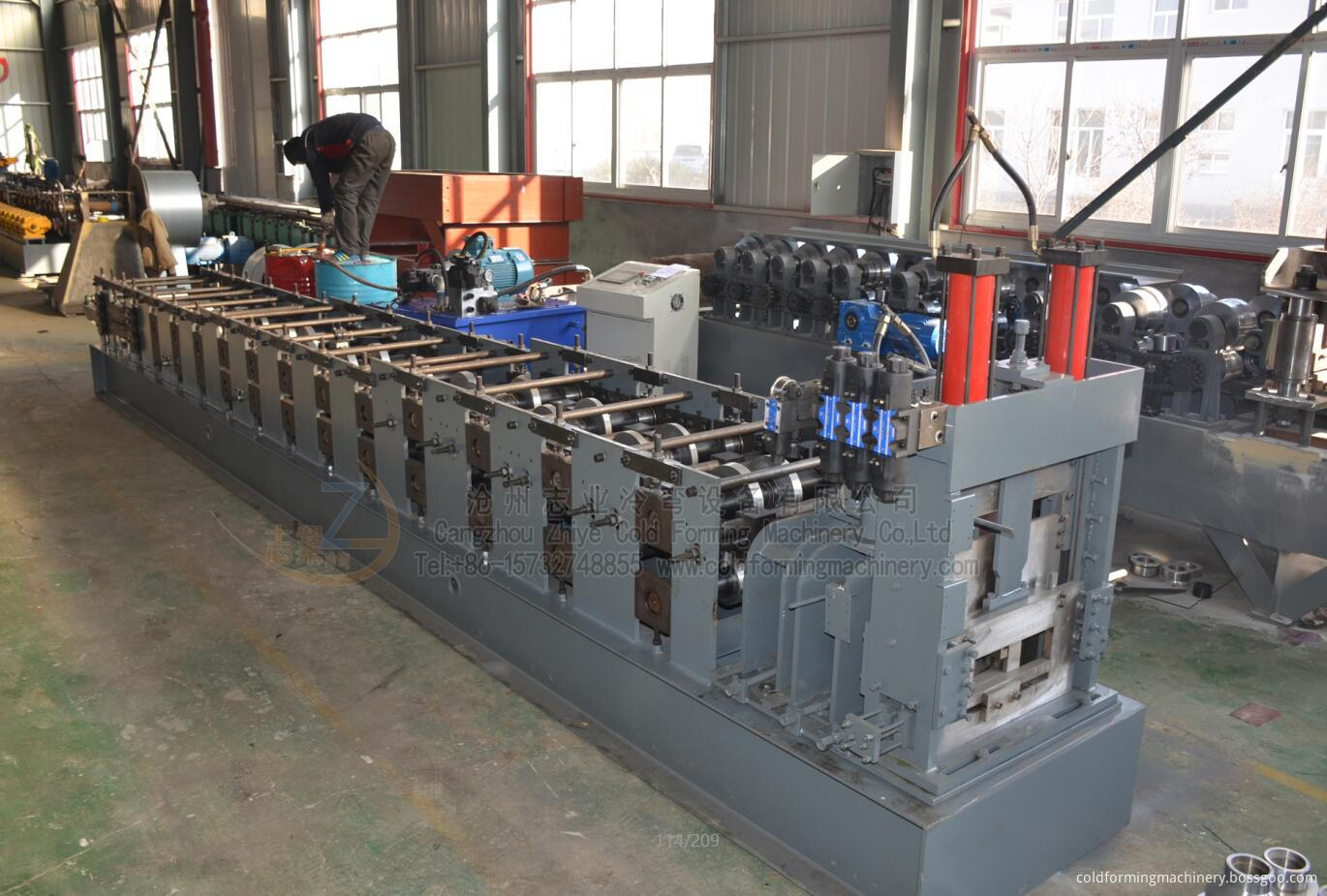 C/z Purlin Steel Roll Former Machine, High Quality C/z Purlin Steel ...