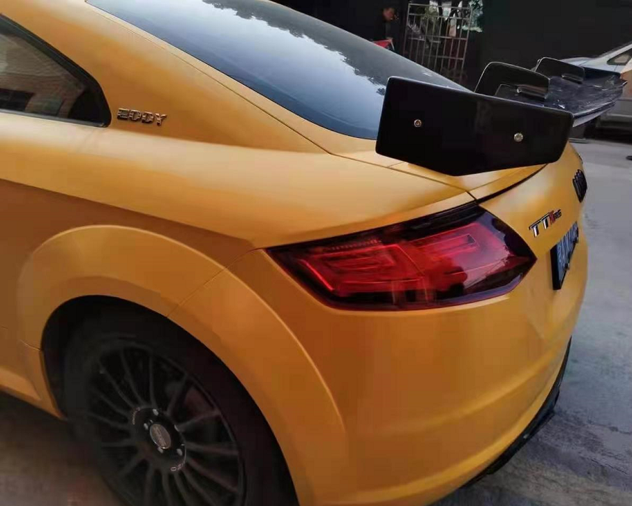 Carbon Fiber Rear Wing Spoiler For Tt Tts Mk3 Ttrs R8 S3 S4 S5 2015 ...
