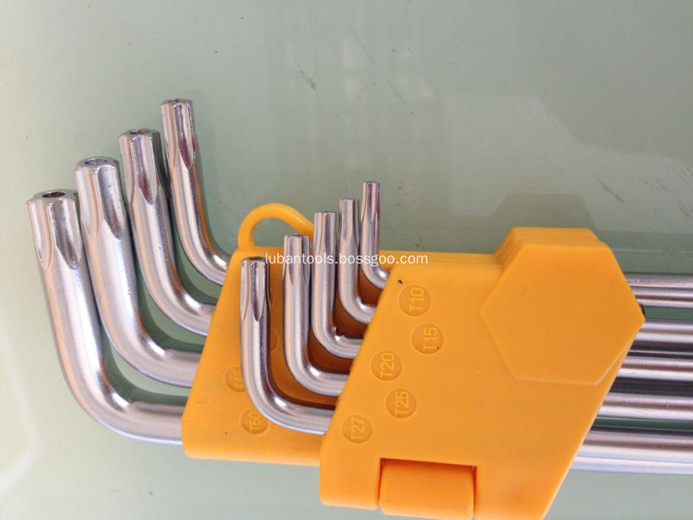 Cr-v Allen Key Set Star Head Middle Lenth, alta calidad Cr-v Allen Key ...