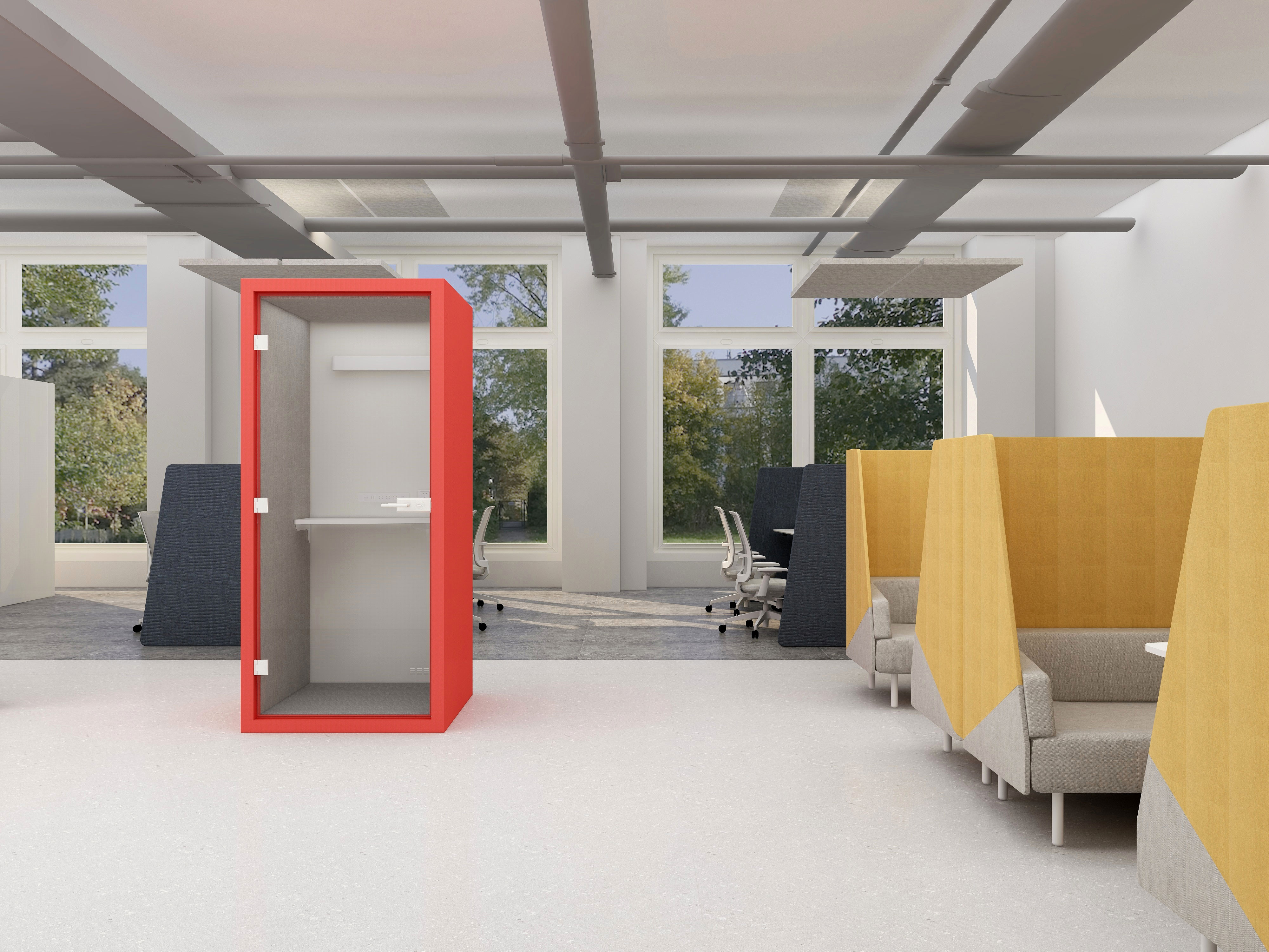 Soundproof Booth Acoustic Meeting Pod High Tech Glass, High Quality ...