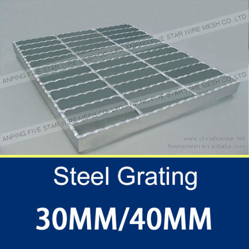 30/40mm Drainage Channel Steel Grating, High Quality 30/40mm Drainage ...