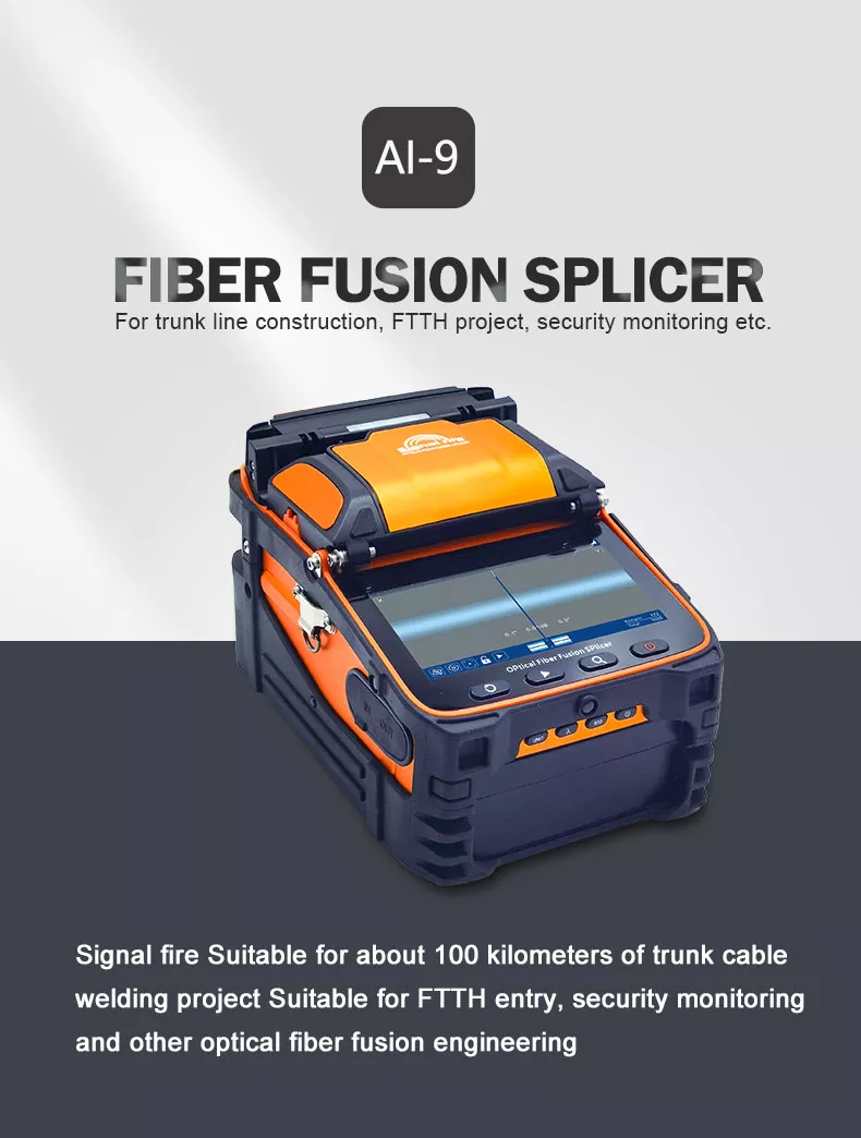 Signal Fire Ai-9 Arc Fiber Optic Splicing Machine - Good Price Optical ...