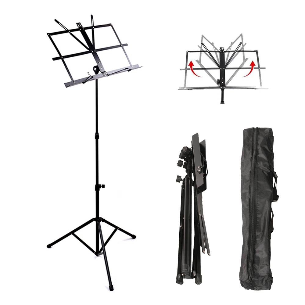 Folding Sheet Portable Adjustable Music Stand, High Quality Folding ...