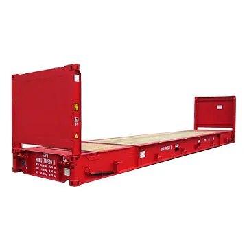 20 And 40ft Flat Rack Container, Collapsible Flat Racks, Provided With ...