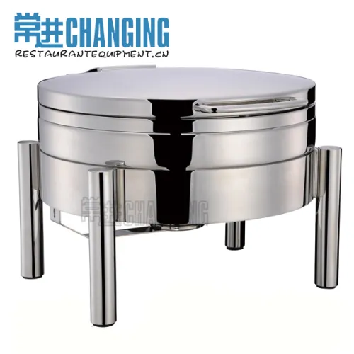4l Stainless Steel Buffet Soup Station W/ S/s Lid & Frame, High Quality ...