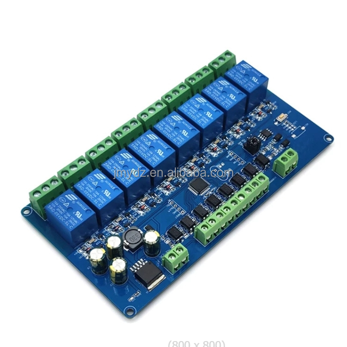 8 Channel 5v Relay Module With Rs485/ttl Serial Communication (modbus ...