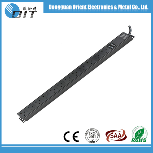 12 Ways Uk 45 Degree Pdu With Current And Voltage Digital Display, High ...