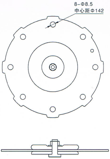 Mount 8 Hole Pulse Valve Diaphragm D50 China Manufacturers Suppliers ...
