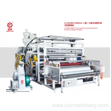 Co-Extruded Cast Stretch Wrapping Film Machine China Manufacturer