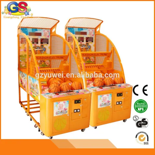 Gs Children Coin Operated Arcade Basketball Game Machine Arcade ...