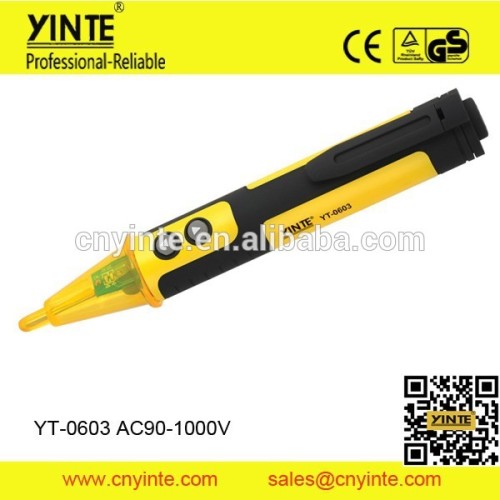Non-contact Voltage Alert Pen 90-1000v Ac Led Light Pocket Detector ...