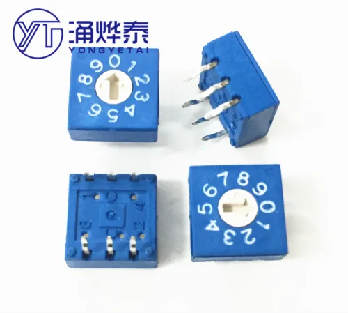0 9 Rotary Coding Switch Dip Switch 10 Gear Pcb Coding Switch 8421c S 5628
