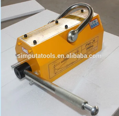 2000kg Magnetic Lifter Permanent Magnetic Magnetic Plate Lifter, High ...