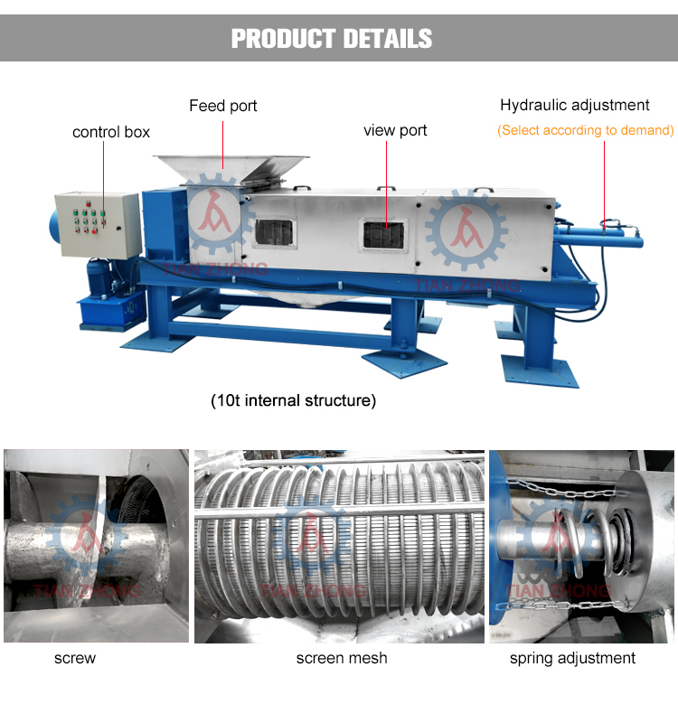 Expired Food Waste Depackaging And Composting Machine, High Quality ...