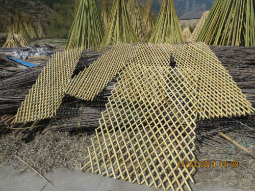 Folding Bamboo Fence / Garden Fence, High Quality Folding Bamboo Fence ...