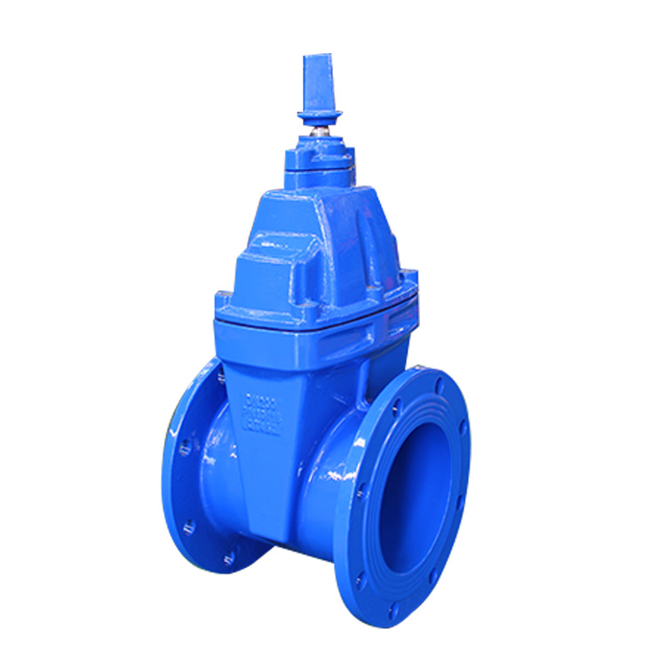 Din F4 Pn16 Pn10 Nbr Cast Iron Sluice Gost Water Gate Valve, High ...