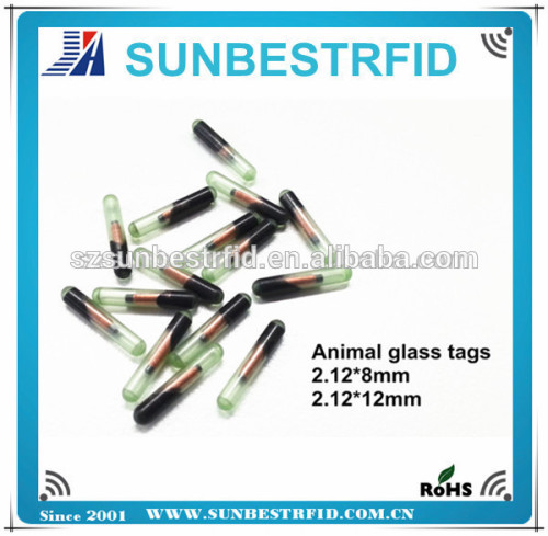 Fdx-b 15 Digit Number Rfid Glass Microchip 2.12*12mm For Livestock ...