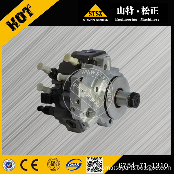 Komatsu รถขุดอะไหล่ Komatsu Pc200-8 ปั๊มฉีดน้ำมันเชื้อเพลิง 6754-71 ...