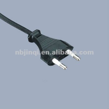 European Standard Vde 2 Pin Power Cord, High Quality European Standard ...