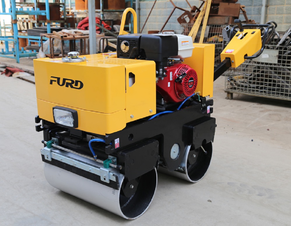 Small Double Drum Vibratory Road Roller Compactor