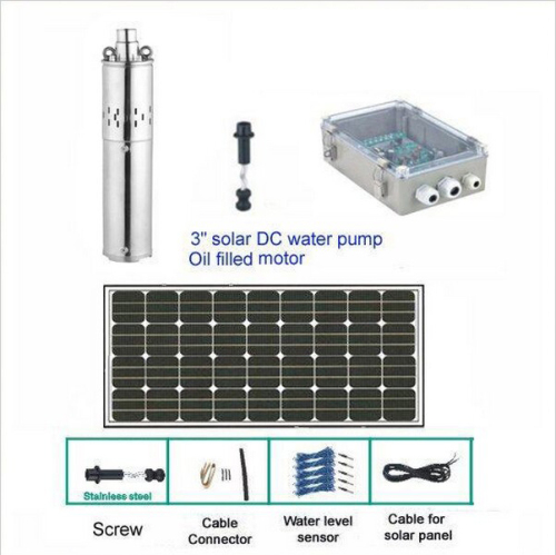 Deep Well Submersible Water Pump Solar Borehole Pumps, High Quality Deep Well Submersible Water ...