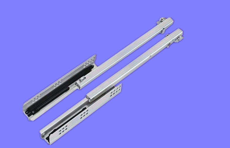 19 - 21inch Hidden Soft Close Drawer Slides For Hotel Furniture , 2 ...