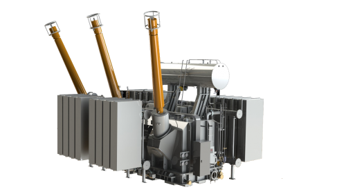 150mva 132kv 3-phase 2-winding Power Transformer With Octc, High ...