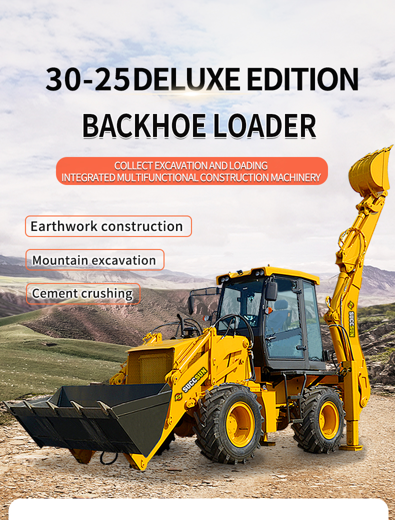 Hydraulic Pilot Operated Wheel Articulated Backhoe Loaders, High ...