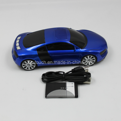 Portable Digital Car Shape Speaker With Tf/usb/fm Radio (hy-t708), High ...