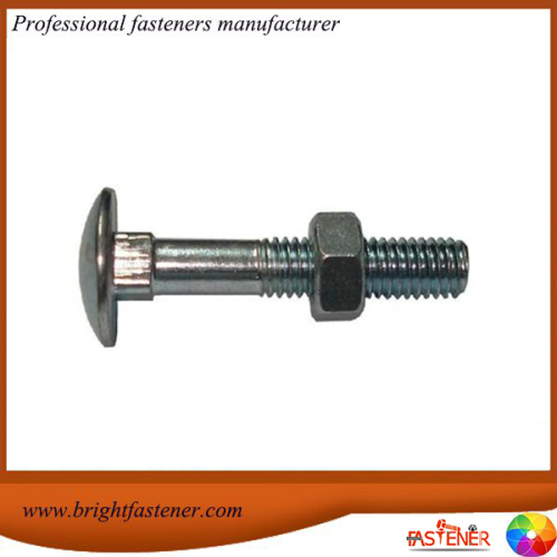 Din603 Mushroom Head Square Neck Carriage Bolt, High Quality Din603 ...
