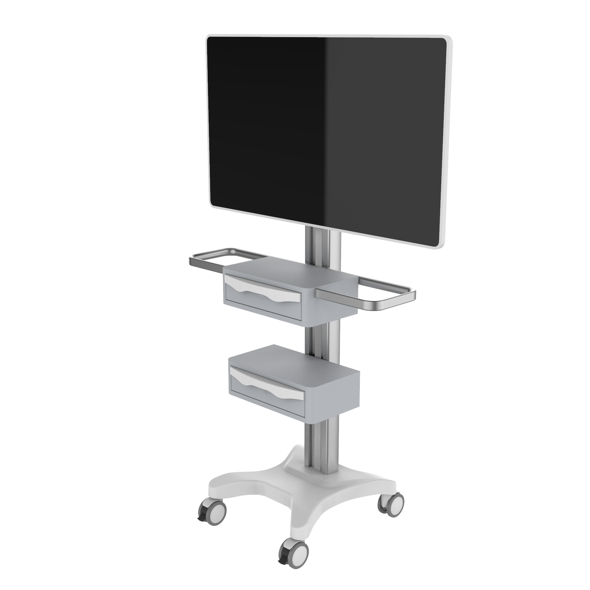 4k Medical Screen Cart For Endoscopy And Rolling Stand, High Quality 4k ...