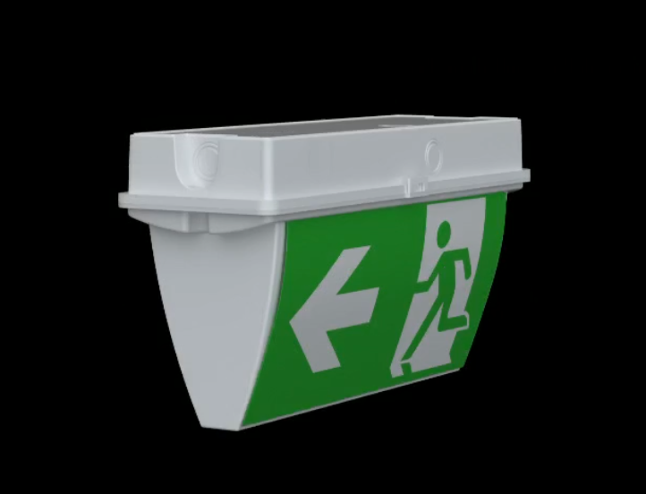 Fire escape route sign box 3 year warranty for Sale, Offer Fire escape ...