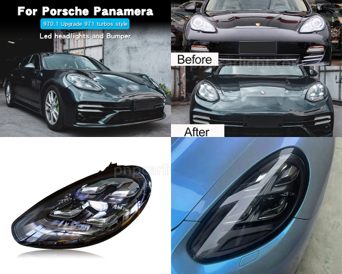 Porsche Panamera 970.1의 업그레이드 Led 헤드 라이트, Bossgoo.com의 고품질 Porsche ...
