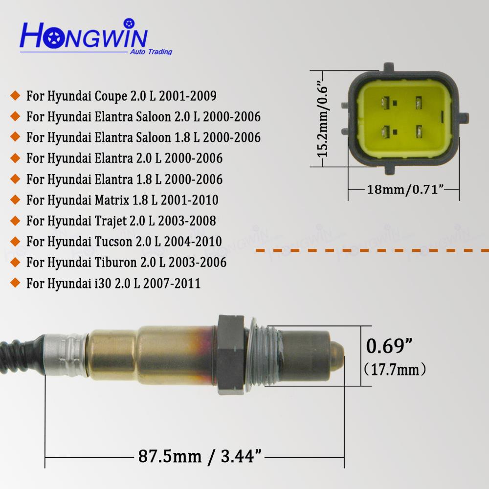 Oxygen Sensor For Hyundai Tucson, Tiburon, Elantra, Kia Ceed, Cerato ...
