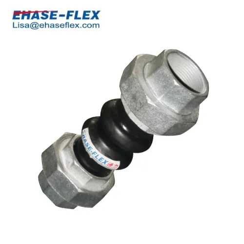 Threaded Union Flexible Rubber Expansion Joint, High Quality Threaded ...