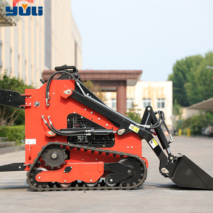 Compact Diesel Engine Loader: Yuli Factory 3.5 Tons Slip Steering Mini ...