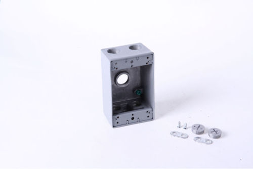 Electrical Junction Box Types 1-gang Boxes 2"deep Hole Size1/2"-1" Cu ...