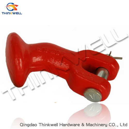 Painted Red Drop Forged G80 Clevis Elephant Foot, High Quality Painted ...