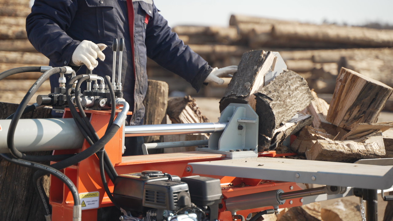 Hydraulic Power Pack Wood Log Splitter For Efficient Firewood ...